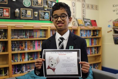 Syed is Poetry Competition Winner | News | Bolton School