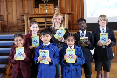 ‘Dandy’ Author Returns to School | News | Bolton School